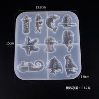 China Crystal Drip Glue Mold DIY Jewelry Ocean Wind Series Creative Sea Star Penguin Multiple Collection Silicone Mold for sale