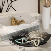 China DIY crystal dropper resin feather wing plate ornament mirror plate storage box silicone mold for sale