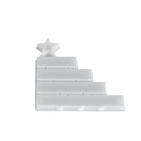 China DIY Crystal Resin Christmas Listing Dropping Mold Aromatherapy Gypsum Christmas Blessing Sign Mold for sale