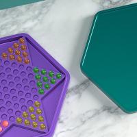 China Crystal Drip Glue DIY Resin Grinding Tools Checkers Chess Box Chess Puzzle Silicone Mold Source Goods for sale