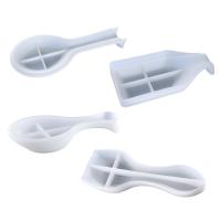 China DIY crystal dropper homemade spoon holder mold, spoon pad, spatula holder, kitchen shelf, silicone mold for sale