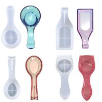 China DIY crystal dropper homemade spoon holder mold, spoon pad, spatula holder, kitchen shelf, silicone mold for sale