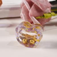 China DIY Drip Glue Star Love Circle Hexagonal Flowing Sand Pendant Hanging Keychain Swinging Music Silicone Mold for sale
