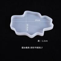 China DIY crystal dropper mold, irregular coaster placement mold, decorative irregular silicone mold for sale