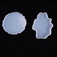 China DIY crystal dropper mold, irregular coaster placement mold, decorative irregular silicone mold for sale