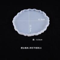 China DIY crystal dropper mold, irregular coaster placement mold, decorative irregular silicone mold for sale