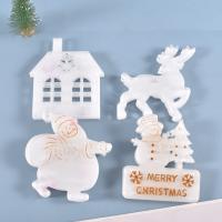 China DIY Crystal Dropping Mold Christmas Series Room Hanging Platform Decoration Silicone Mold for sale