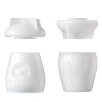 China Explosive Squirrel Mushroom House Storage Can Silicone Mold DIY Aromatherapy Candle Cup Ornament Gypsum Mold for sale