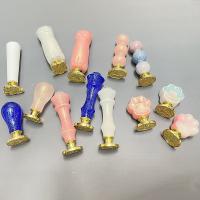China Drip glue DIY seal handle silicone mold fire paint seal head envelope wax seal universal handle grinding tool for sale