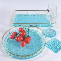 China DIY Crystal Drip Glue Aromatherapy Gypsum Grinding Tool Round, Rectangular, Diamond Pattern Table Silicone Mold for sale