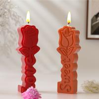 China New Rose, Tulip, Flower Candle Ornament Silicone Mold Aromatherapy Gypsum Dropping Mold for sale