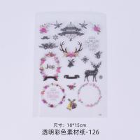 China DIY crystal dropper molds, multiple transparent color materials, stickers, dropper production materials, paper for sale