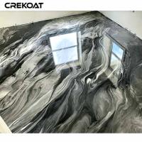 China NB3001 Epoxy Resin Stunning 3D Effects Metallic Epoxy Floor Coating For Commercial & Luxury Interiors Floors for sale