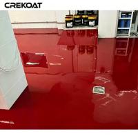 China SL5001 Topcoat Self Leveling Industrial Epoxy Floor Coating For Factories Warehouses Parking for sale