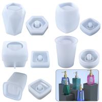 China Diy crystal gel drop mold simple Nordic style lotion bottle aromatherapy bottle silicone mold manufacturer wholesale for sale