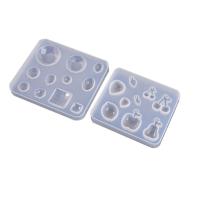 China Crystal dropper mold diamond gemstone collection mold fruit series apple cherry silicone mold for sale