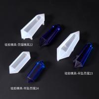 China DIY crystal dropper mold pendant spiritual swing silicone mold ornament hanging jewelry silicone mold for sale