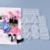 China DIY crystal dropper molds, multiple attractive and upgraded straw decoration silicone molds, available for wholesale in stock for sale