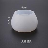 China Crystal Drip Glue Necklace Pendant Silicone Bowl Cup Mold DIY Handmade Jewelry Water Drop Square Elliptical Puzzle for sale