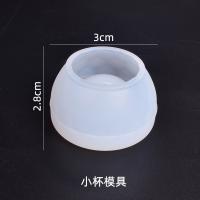 China Crystal Drip Glue Necklace Pendant Silicone Bowl Cup Mold DIY Handmade Jewelry Water Drop Square Elliptical Puzzle for sale