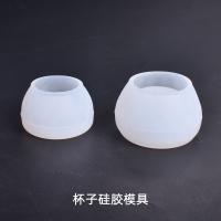 China Crystal Drip Glue Necklace Pendant Silicone Bowl Cup Mold DIY Handmade Jewelry Water Drop Square Elliptical Puzzle for sale