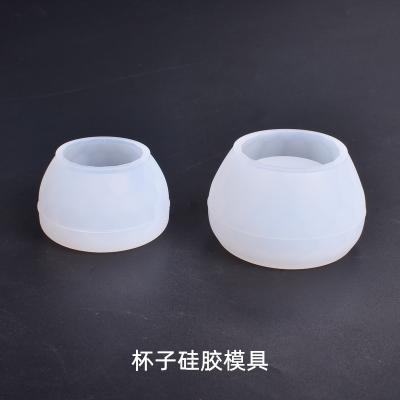China Crystal Drip Glue Necklace Pendant Silicone Bowl Cup Mold DIY Handmade Jewelry Water Drop Square Elliptical Puzzle for sale