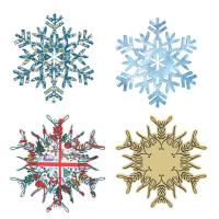 China DIY crystal dropper mold snowflake hanging decoration coaster multi-purpose silicone mold Amazon hot push for sale