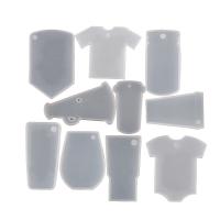 China T-shirt bottle cup horn pendant hanging silicone mold DIY crystal drip glue aromatherapy gypsum grinding tool for sale