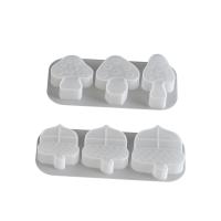 China Sanlian Mushroom Pinecone Candle Ornament Grinding DIY Resin Gypsum Home Decor Dropping Silicone Mold for sale
