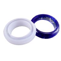 China DIY crystal dropper wide face bracelet mold, silicone bracelet mold, high transparency mirror mold, jewelry material for sale
