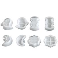China DIY aromatherapy gypsum Halloween ghost spider web moon candy candle cup ornament silicone mold for sale
