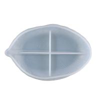 China DIY Crystal Dropping Gel Leaf Plate Mold Leaf Storage Plate Plate Storage Box Silicone Mold for sale