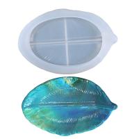 China DIY Crystal Dropping Gel Leaf Plate Mold Leaf Storage Plate Plate Storage Box Silicone Mold for sale