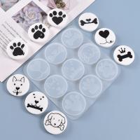 China DIY dropper mold, mobile airbag bracket mold, pet bone irregular hanging silicone mold for sale