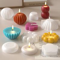 China Factory direct sales of silicone candle molds DIY layered music souvenirs aromatherapy candle molds for sale