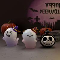 China 3D 3D hooded demon ghost pumpkin Halloween dropper silicone mold aromatherapy candle plaster mold for sale
