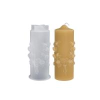 China Crystal dropper rose cylindrical ornament silicone mold DIY aromatherapy gypsum candle dropper grinding tool for sale