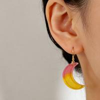 China New Earrings Pendant Silicone Mold DIY Six Grid Perforated Star Moon Pendant Earrings Dropping Mold for sale