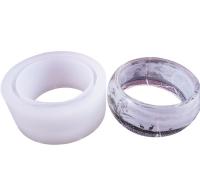 China Crystal drop glue ultra wide face bracelet silicone mold DIY handmade jewelry dried flower resin ultra wide face bracelet model for sale