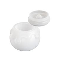 China DIY Dropping Resin Gypsum Cream Honey Can Storage Box Candle Cup Jewelry Decoration Decoration Silicone Mold for sale