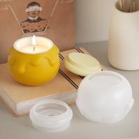 China DIY Dropping Resin Gypsum Cream Honey Can Storage Box Candle Cup Jewelry Decoration Decoration Silicone Mold for sale