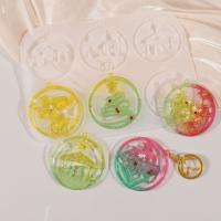 China DIY Easter Rabbit Egg Rabbit Angel House Christmas Snowflake Bell Keychain Pendant Silicone Mold for sale