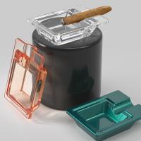 China DIY crystal dropper ashtray mold, cigar ashtray, table decoration, storage box, silicone mold for sale