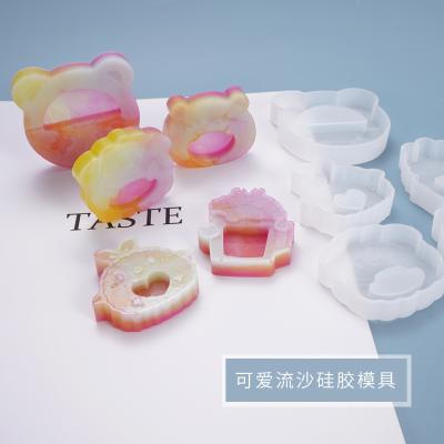China Crystal Drip Glue DIY Material Color Transparent Material Paper Love Butterfly Plush Tree Filling Transparent Material for sale
