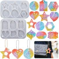 China DIY Crystal Dropping Gel Mold Storage Box Jewelry Cut Diamond Storage Box Jewelry Box Silicone Mold for sale
