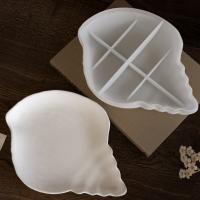 China Ins minimalist style conch storage dish tray silicone mold DIY aromatherapy candle container gypsum mold for sale