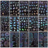China Crystal Drip Glue DIY Handmade Laser Material Transparent Alice Magic Array Laser Material Wholesale for sale
