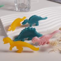 China Dropped dinosaur keychain resin mold full board dinosaur necklace pendant earrings cake decoration DIY silicone grinder for sale