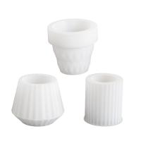China DIY crystal drip resin gypsum flowerpot storage box, silicone mold, succulent potted plant, flower dish, flower utensil for sale