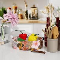 China Drip glue DIY homemade round hand-held fruit jewelry storage basket ice bucket beer bucket silicone mold for sale
